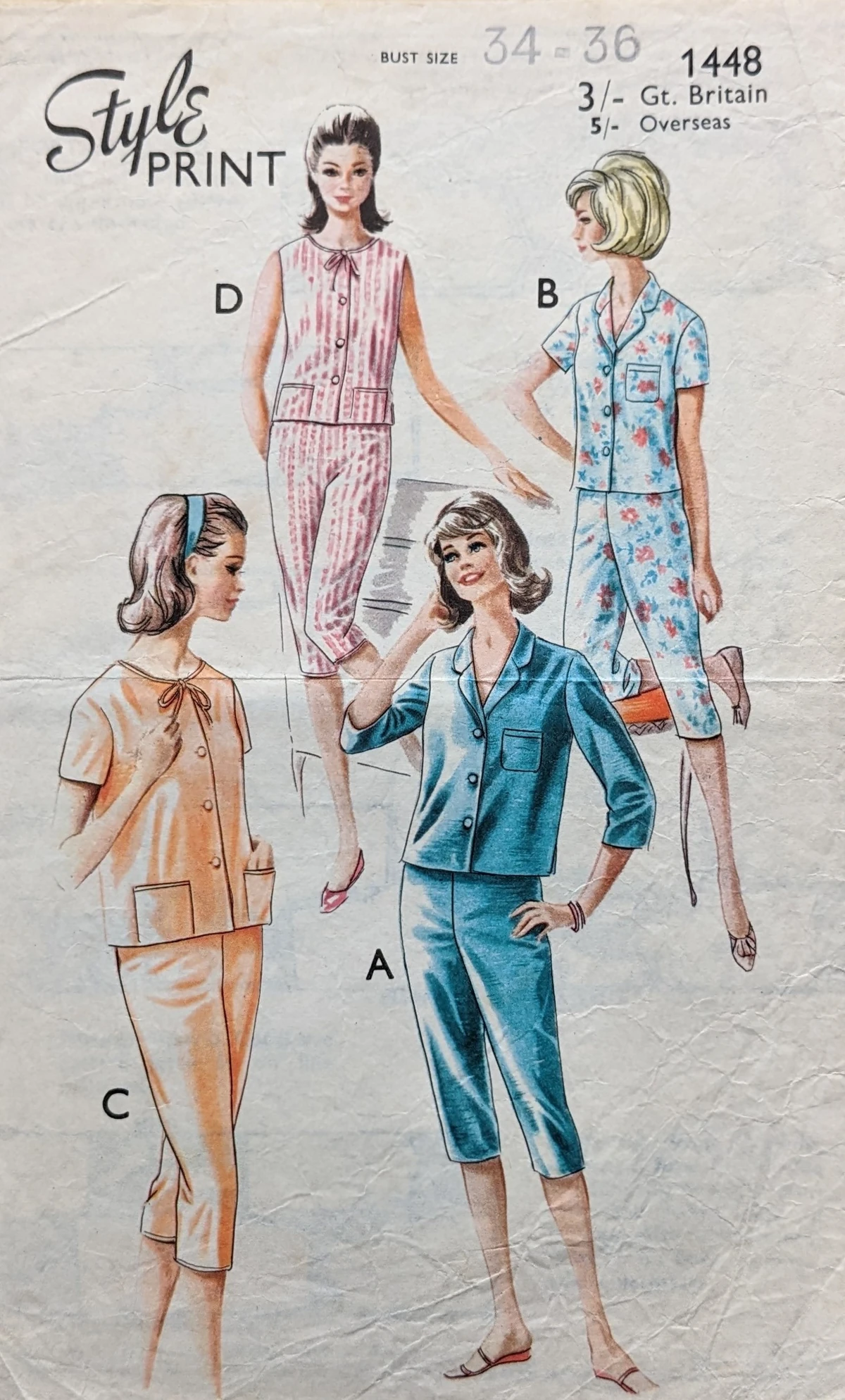 Style 1448 | Vintage Sewing Patterns | Fandom