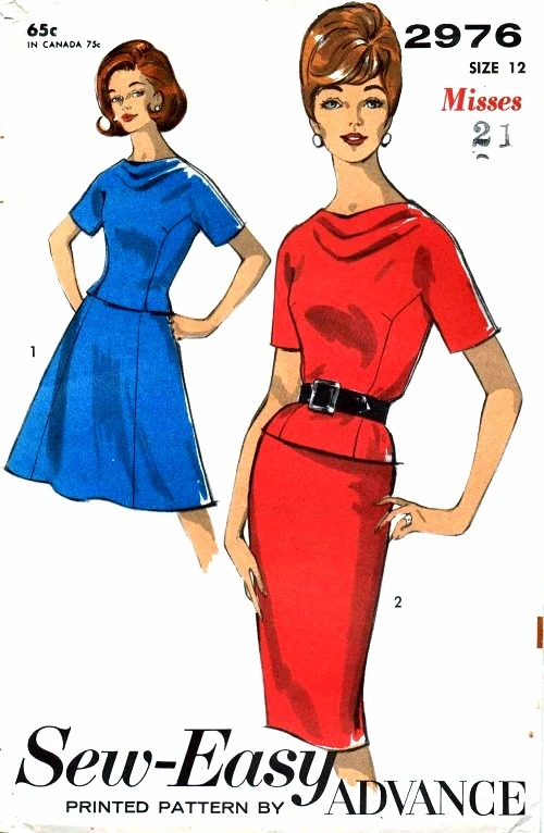 Advance 2976 | Vintage Sewing Patterns | Fandom