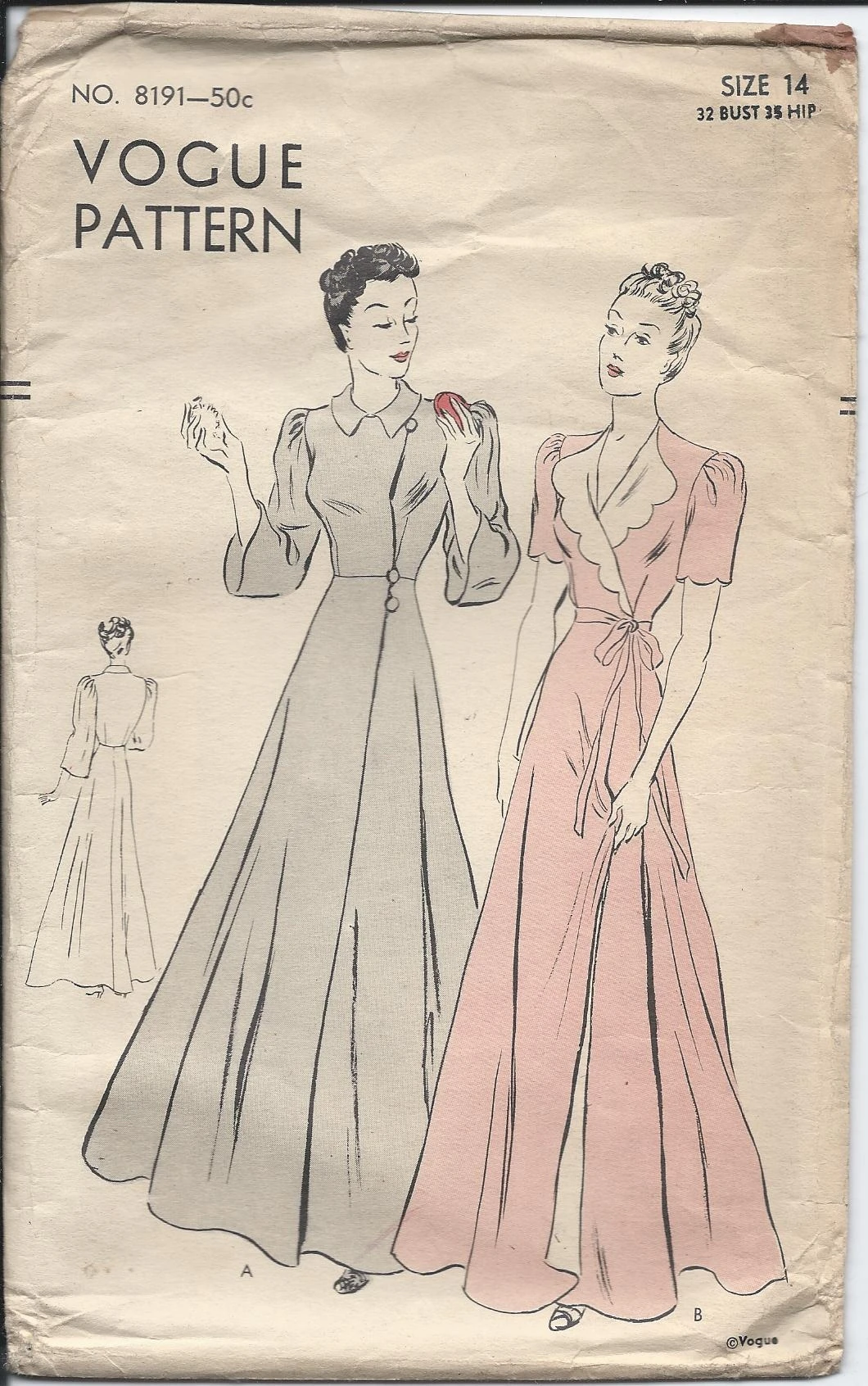 Vogue 8191 | Vintage Sewing Patterns | Fandom