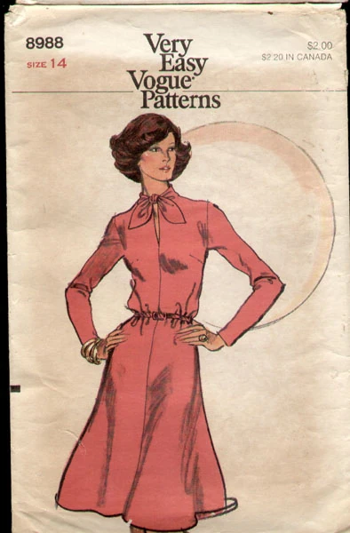 Vogue 8988 | Vintage Sewing Patterns | Fandom