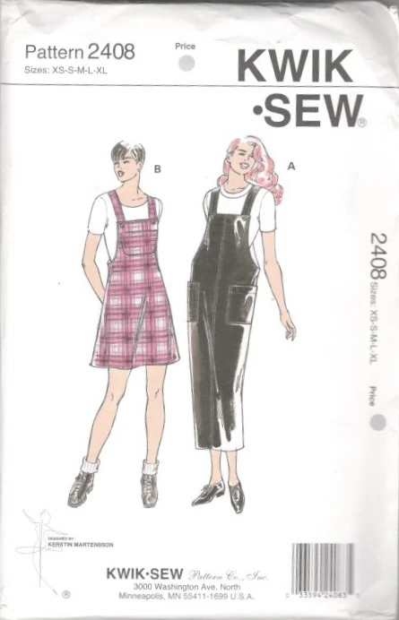 Kwik Sew 2408 | Vintage Sewing Patterns | Fandom