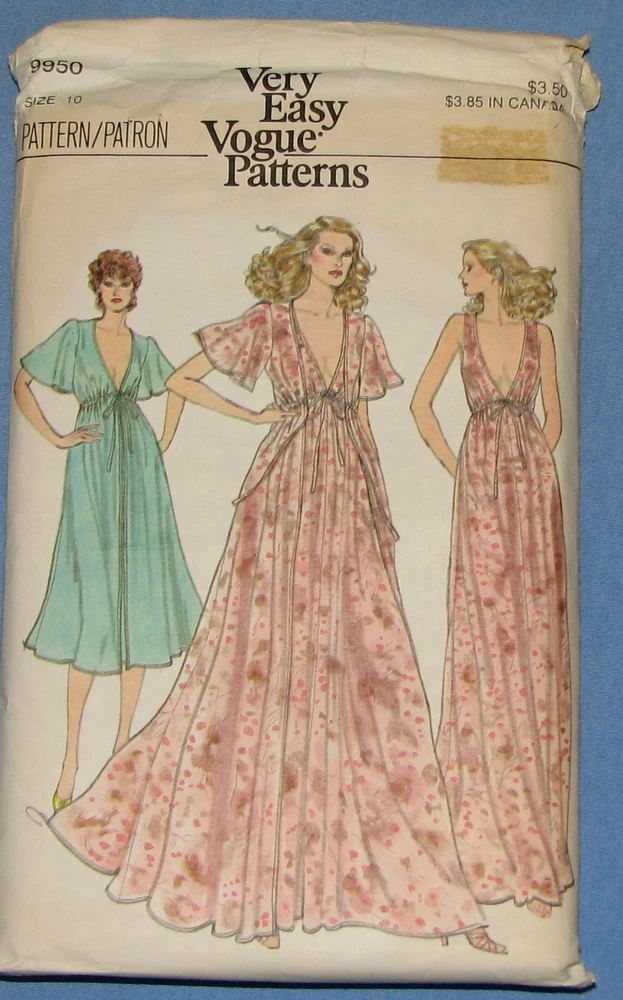 Vogue 9950 A | Vintage Sewing Patterns | Fandom