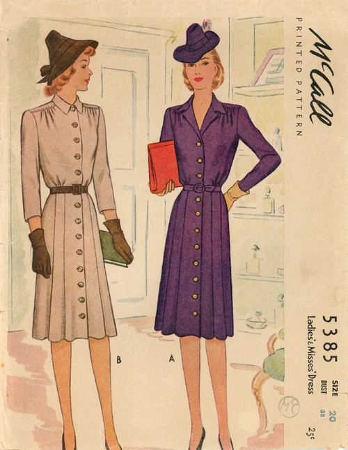 McCall 5385 | Vintage Sewing Patterns | Fandom