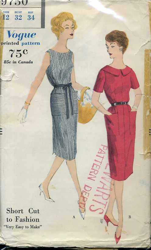 Vogue 9750 | Vintage Sewing Patterns | Fandom