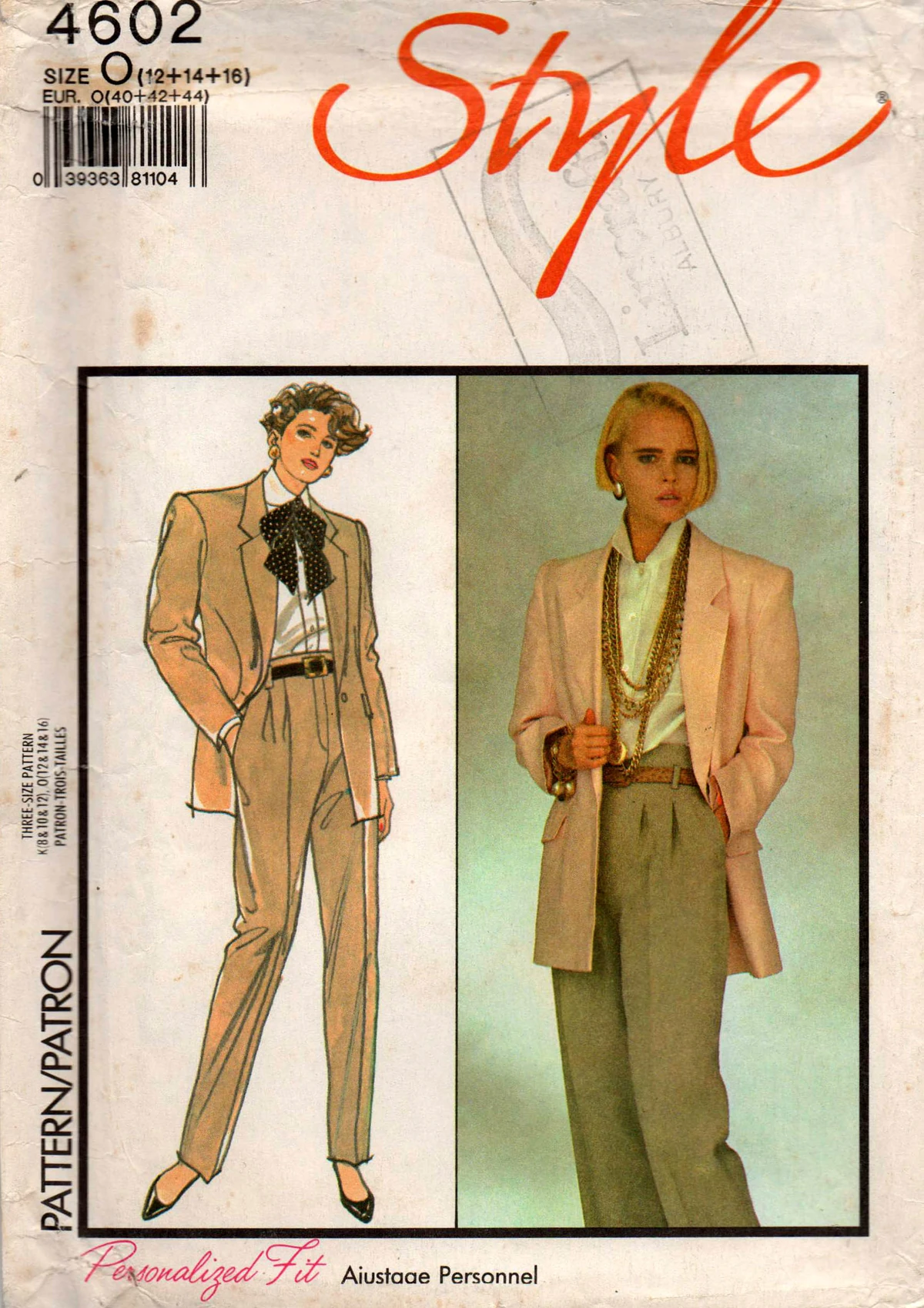 Style 4602 A | Vintage Sewing Patterns | Fandom
