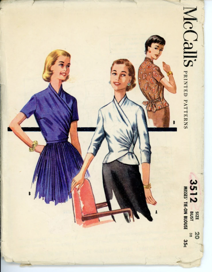 McCall's 3512 A | Vintage Sewing Patterns | Fandom