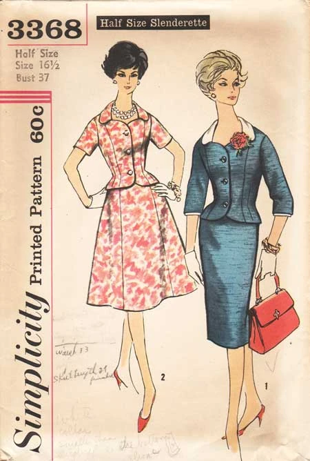 Simplicity 3368 B | Vintage Sewing Patterns | Fandom