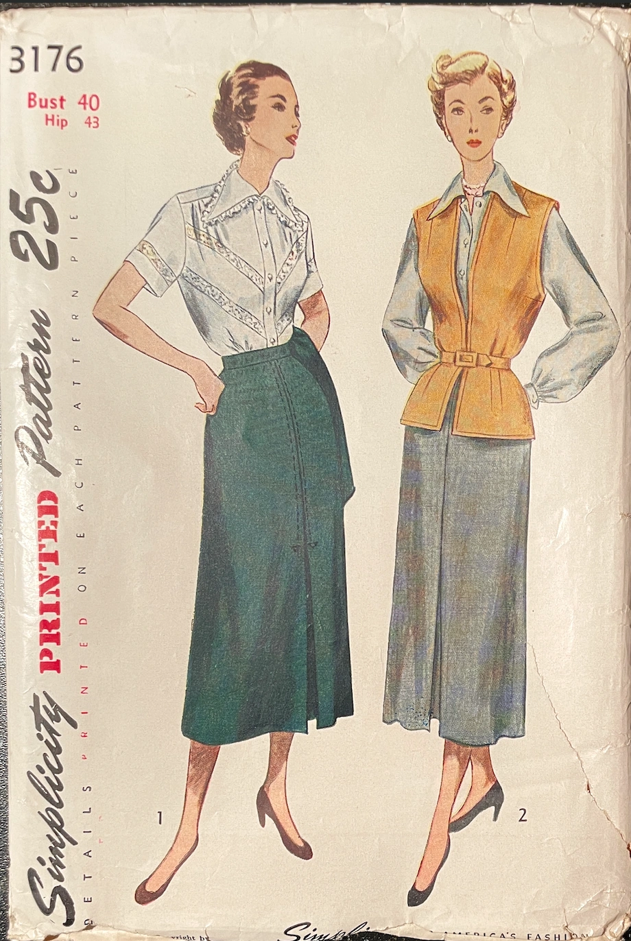 Simplicity 3176 A | Vintage Sewing Patterns | Fandom