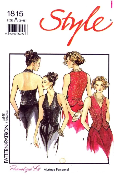 Style 1815 | Vintage Sewing Patterns | Fandom