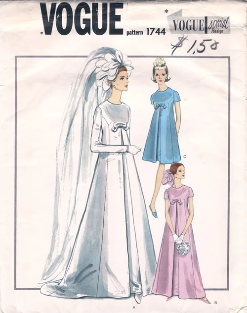 Vogue 1744 A | Vintage Sewing Patterns | Fandom