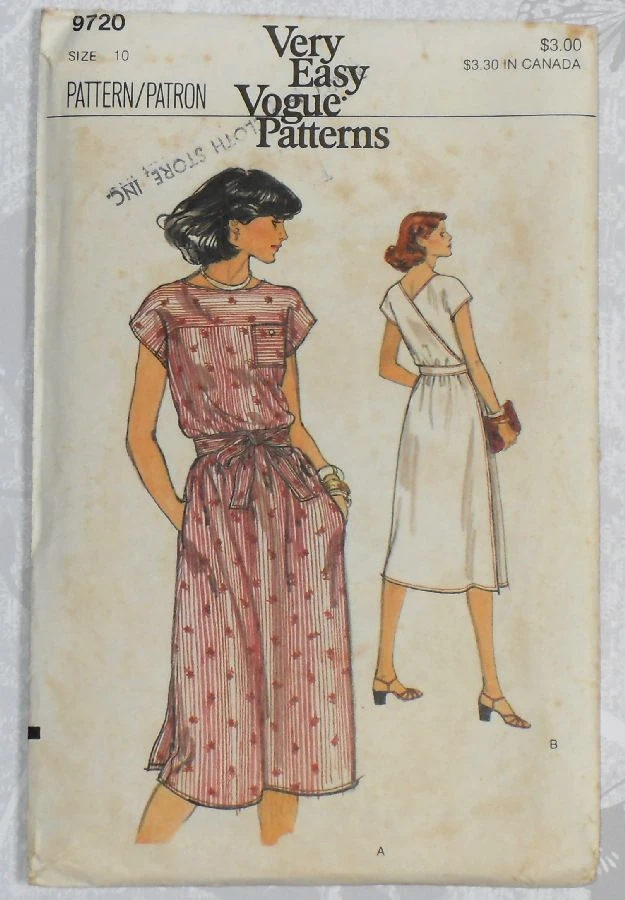 Vogue 9720 | Vintage Sewing Patterns | Fandom