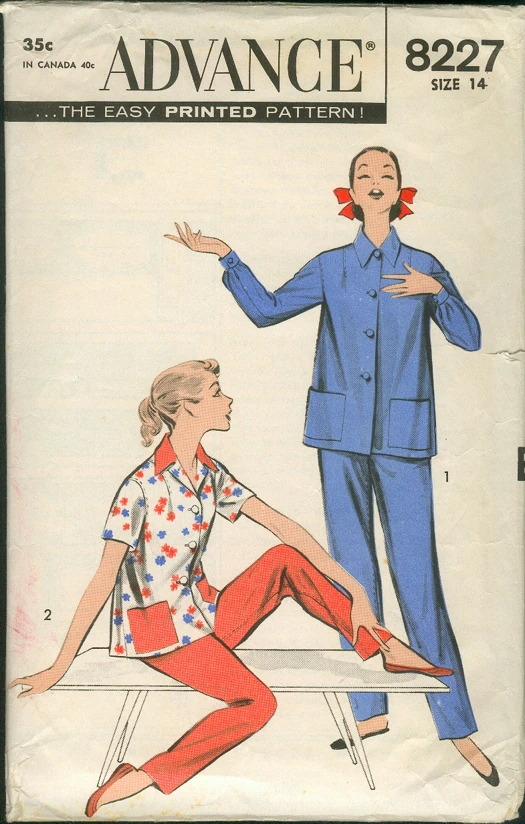 Advance 8227 | Vintage Sewing Patterns | Fandom