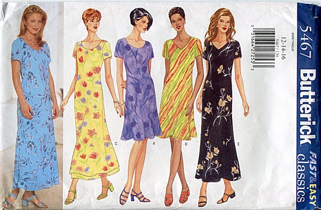 Butterick 5467 | Vintage Sewing Patterns | Fandom