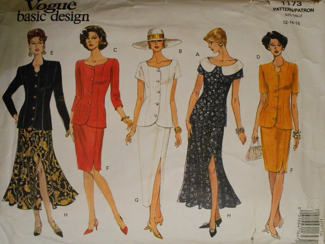 Vogue 1173 C | Vintage Sewing Patterns | Fandom