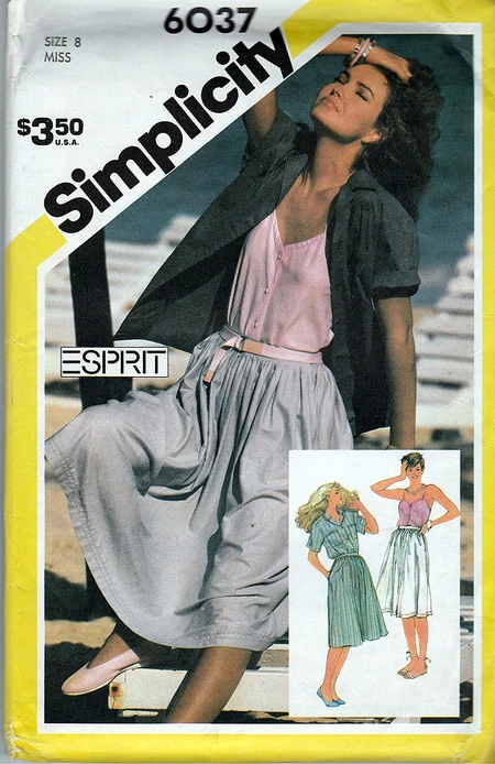 Simplicity 6037 | Vintage Sewing Patterns | Fandom