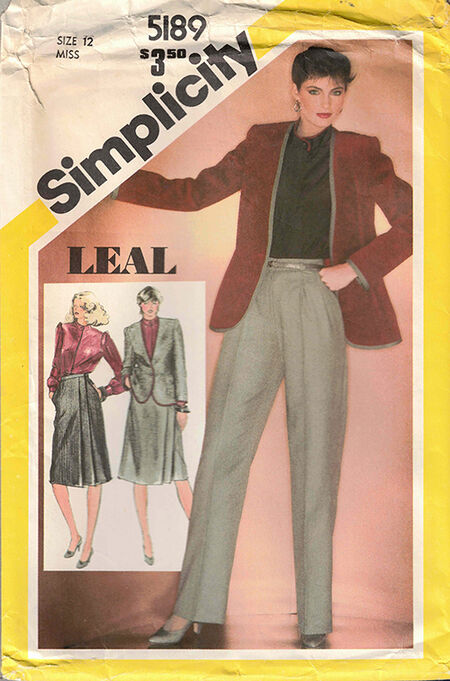 Simplicity 5189 B | Vintage Sewing Patterns | Fandom Simplicity 5189 B | Vintage Sewing Patterns | Fandom