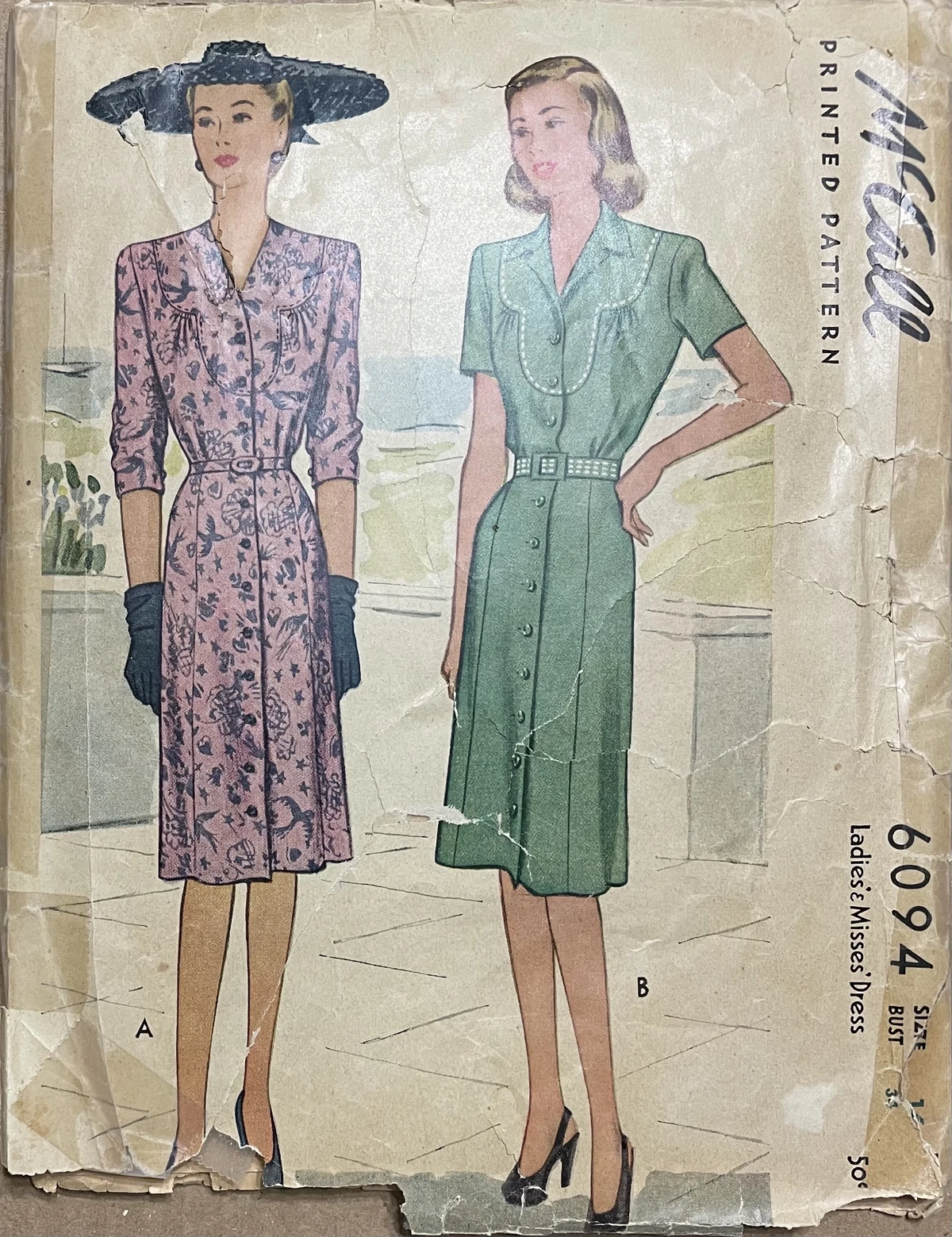 McCall 6094 | Vintage Sewing Patterns | Fandom