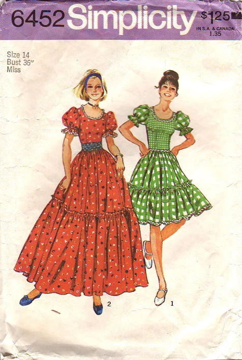 Simplicity 6452 | Vintage Sewing Patterns | Fandom