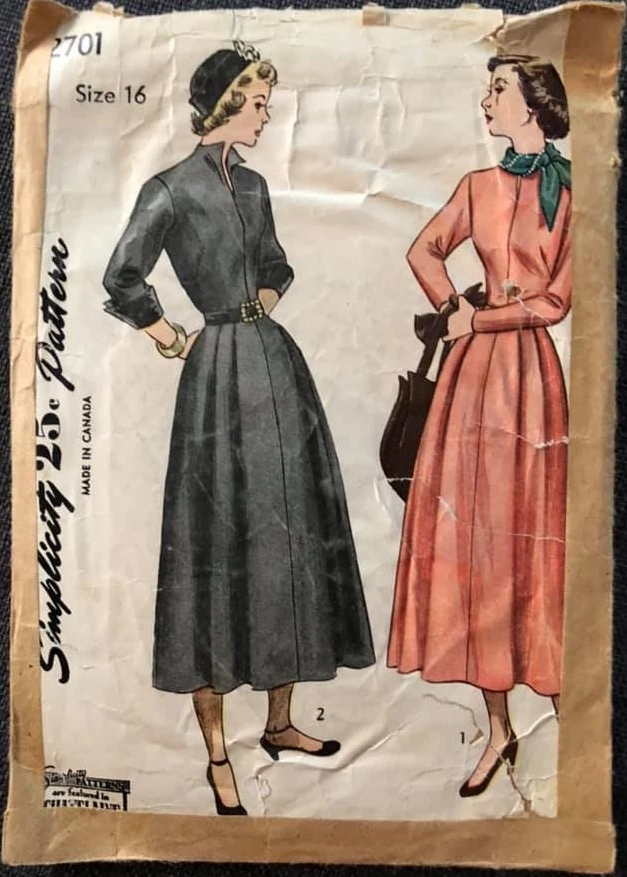 Simplicity 2701 B | Vintage Sewing Patterns | Fandom