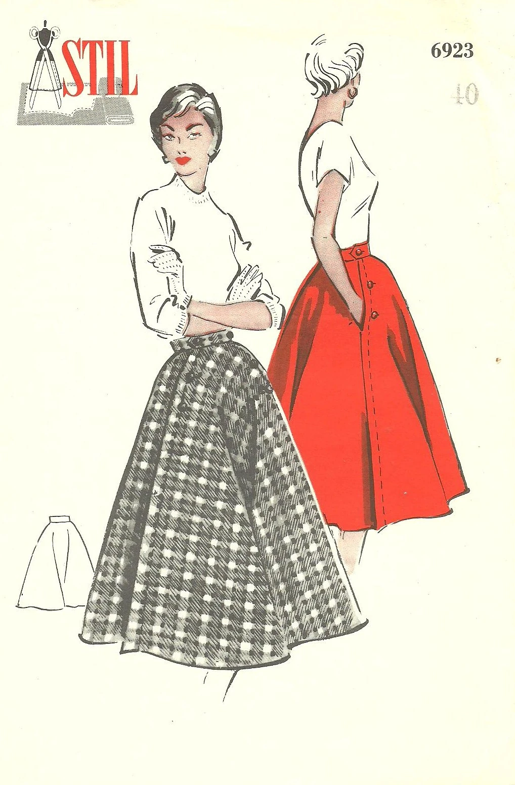 Stil 6923 | Vintage Sewing Patterns | Fandom