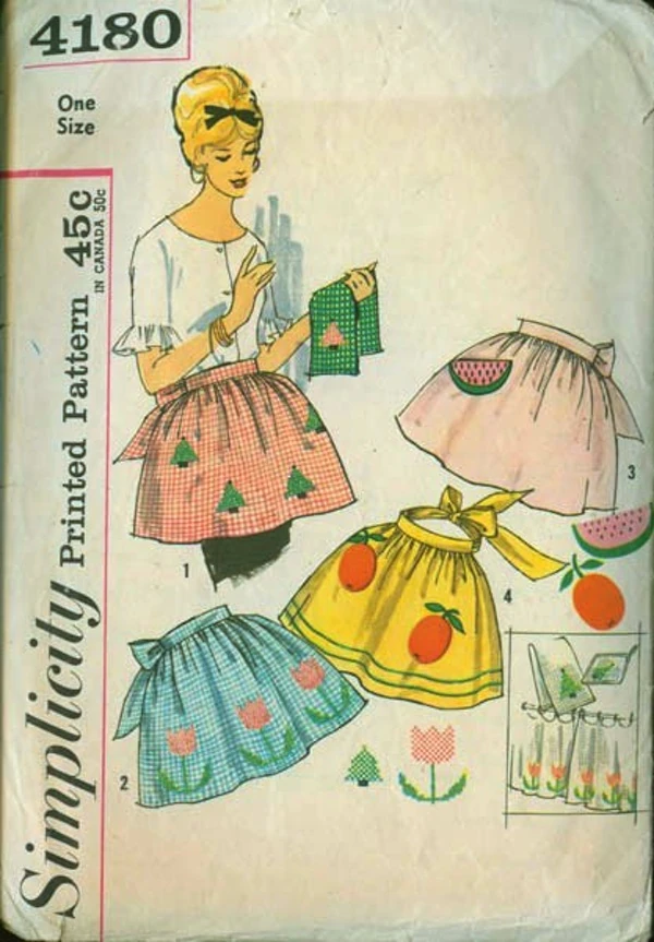 Simplicity 4180 A | Vintage Sewing Patterns | Fandom