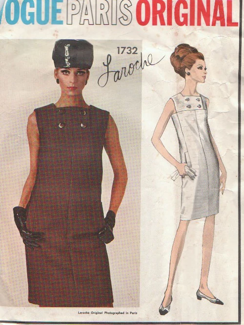 Vogue 1732 | Vintage Sewing Patterns | Fandom
