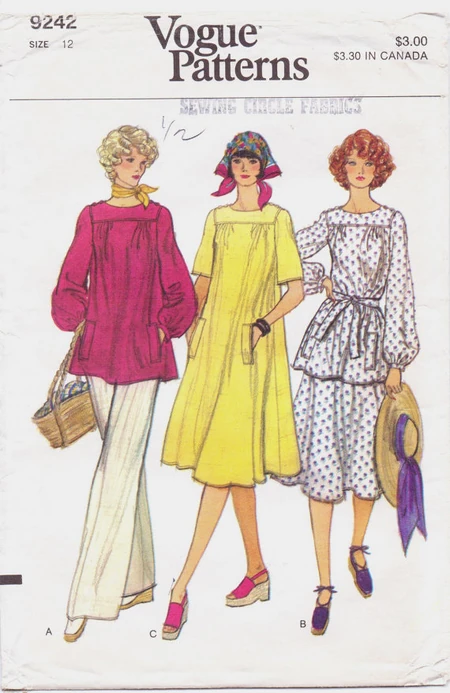 Vogue 9242 A | Vintage Sewing Patterns | Fandom