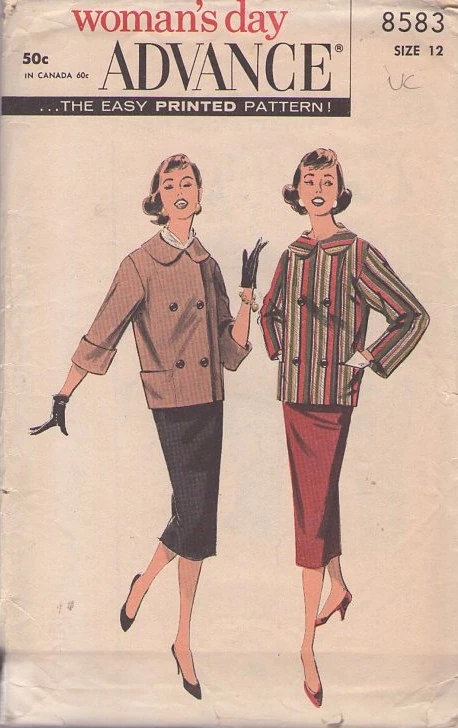 Advance 8583 | Vintage Sewing Patterns | Fandom