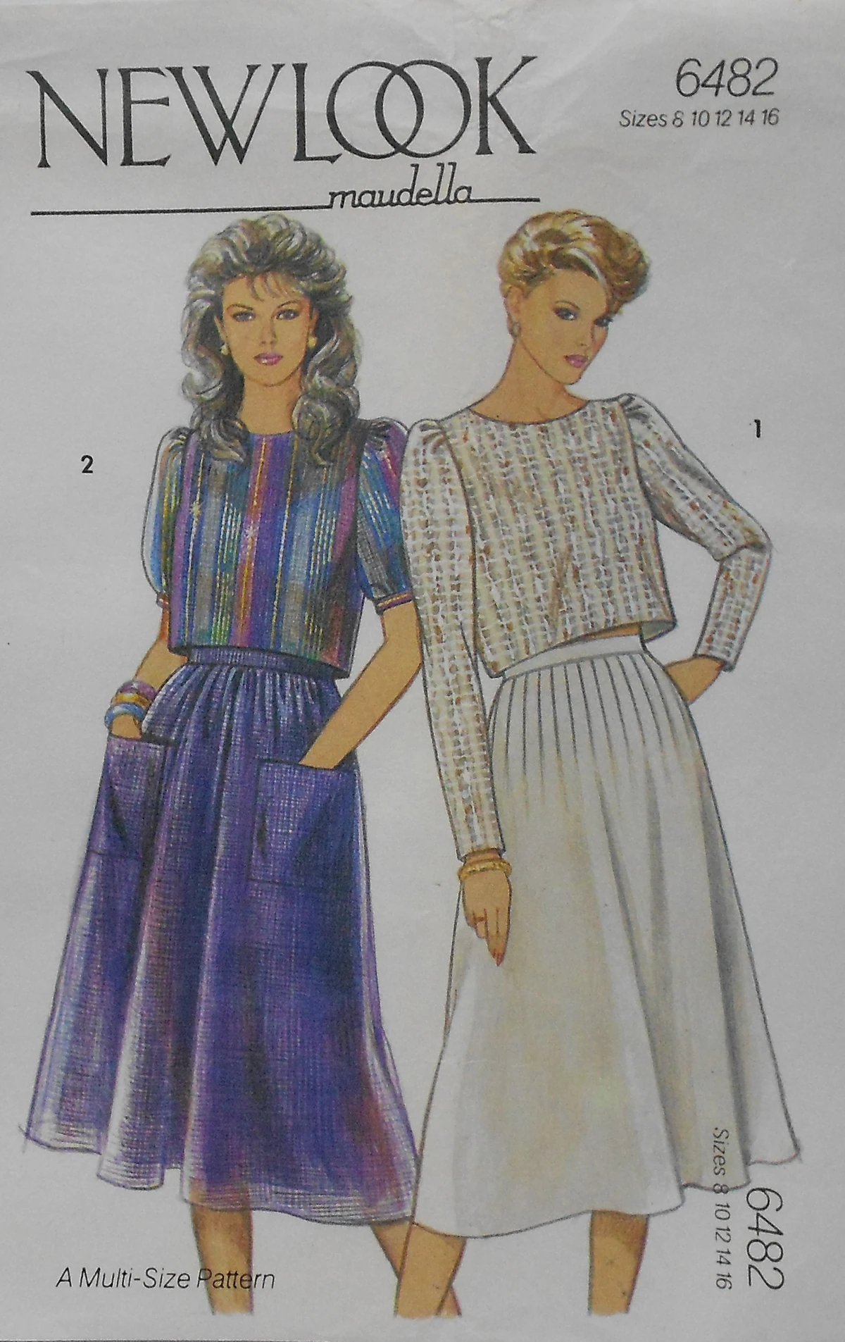 New Look 6482 | Vintage Sewing Patterns | Fandom