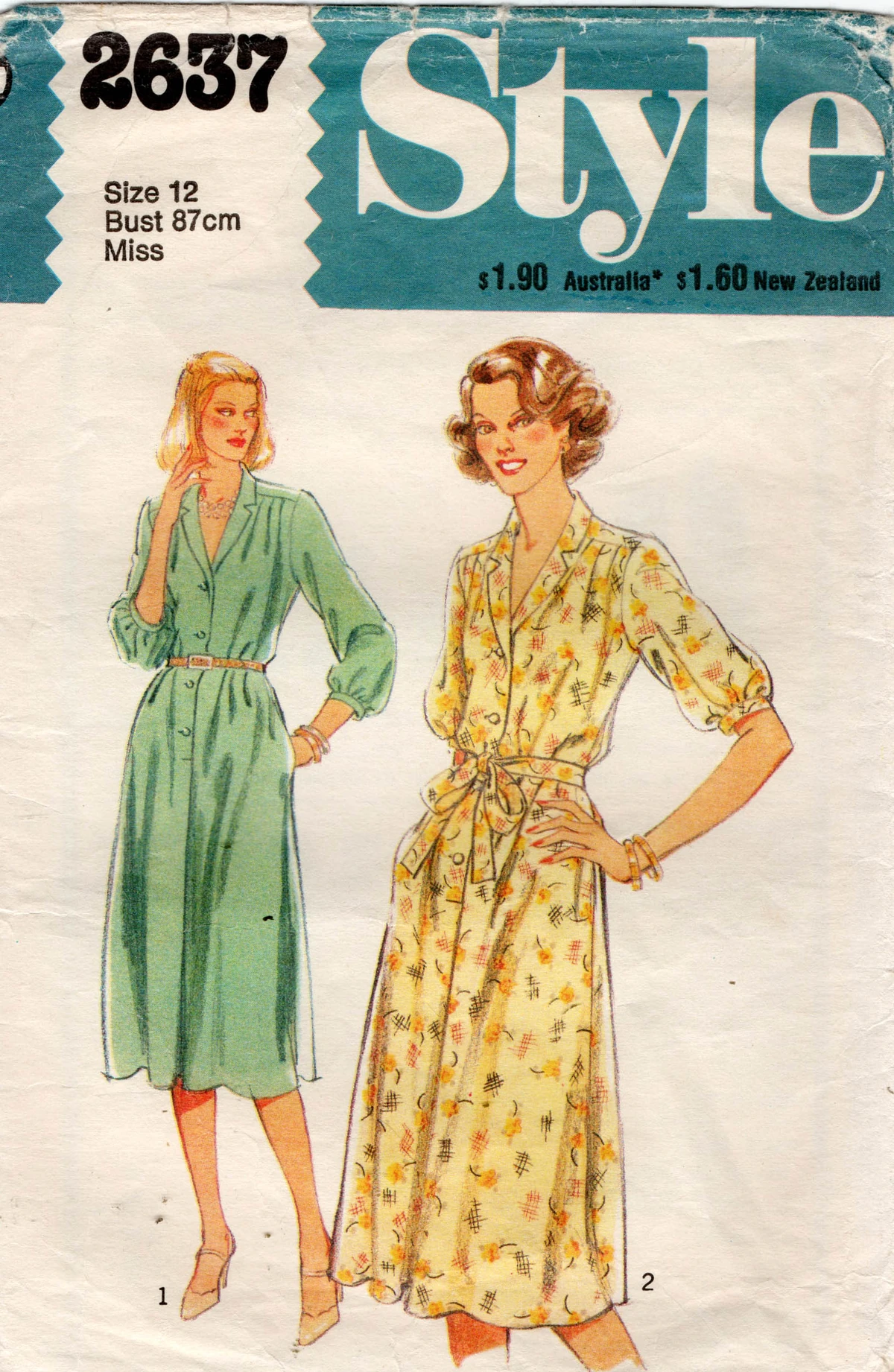 Style 2637 A | Vintage Sewing Patterns | Fandom