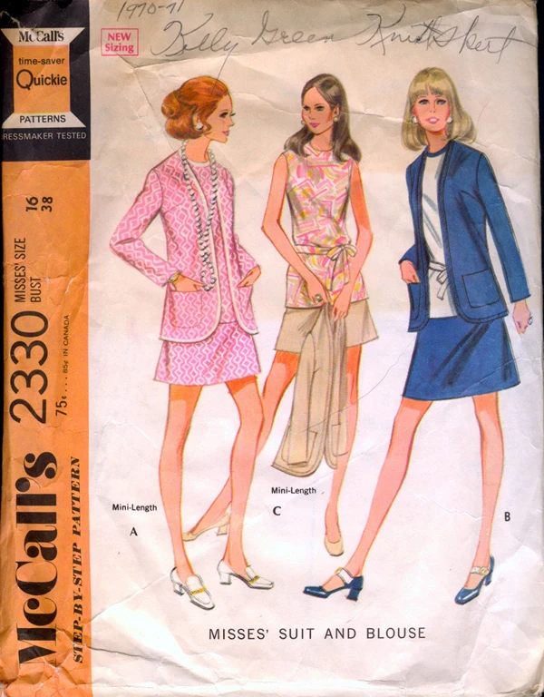 McCall's 2330 | Vintage Sewing Patterns | Fandom