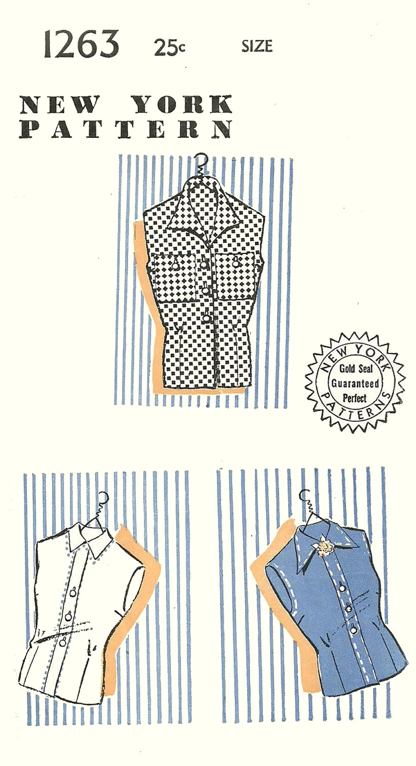 New York 1263 | Vintage Sewing Patterns | Fandom