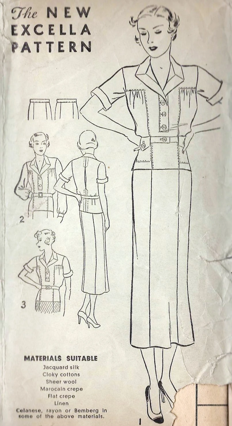Excella 4917 | Vintage Sewing Patterns | Fandom