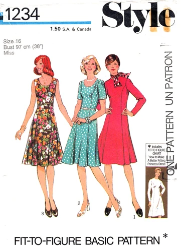 Style 1234 | Vintage Sewing Patterns | Fandom