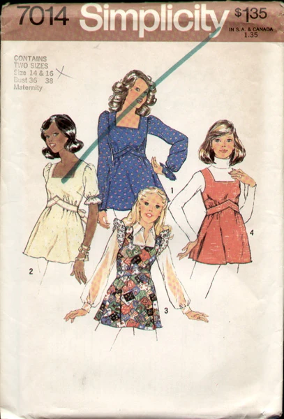 Simplicity 7014 | Vintage Sewing Patterns | Fandom