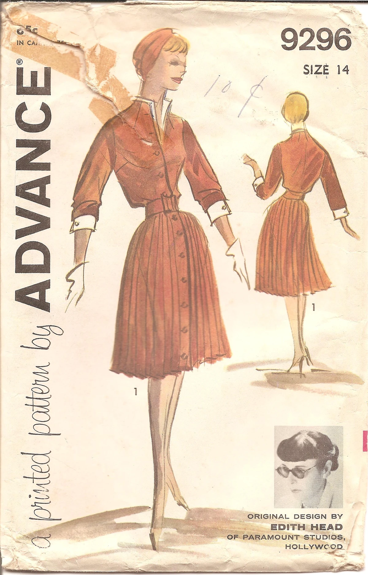 Advance 9296 | Vintage Sewing Patterns | Fandom