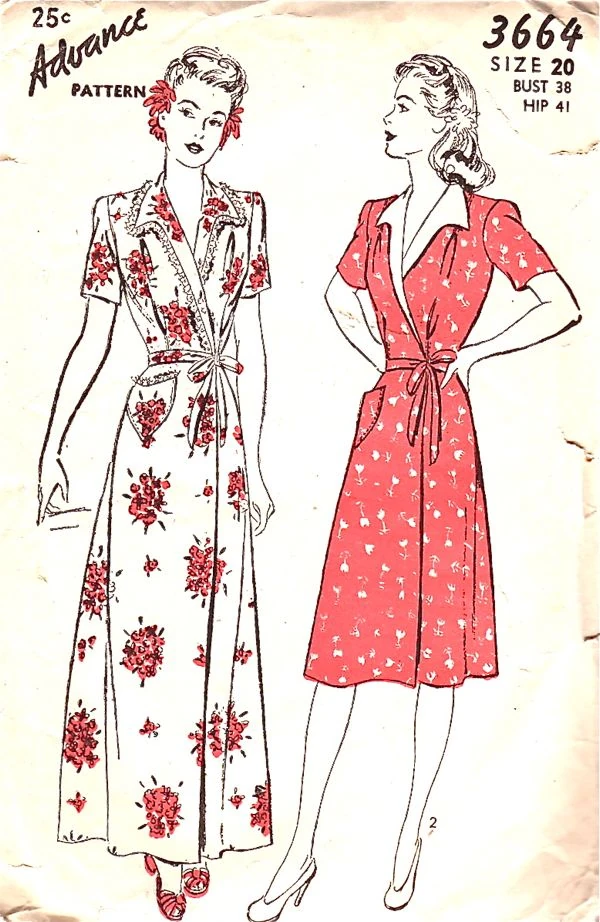 Advance 3664 | Vintage Sewing Patterns | Fandom