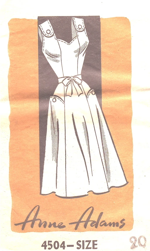 Anne Adams 4504 | Vintage Sewing Patterns | Fandom