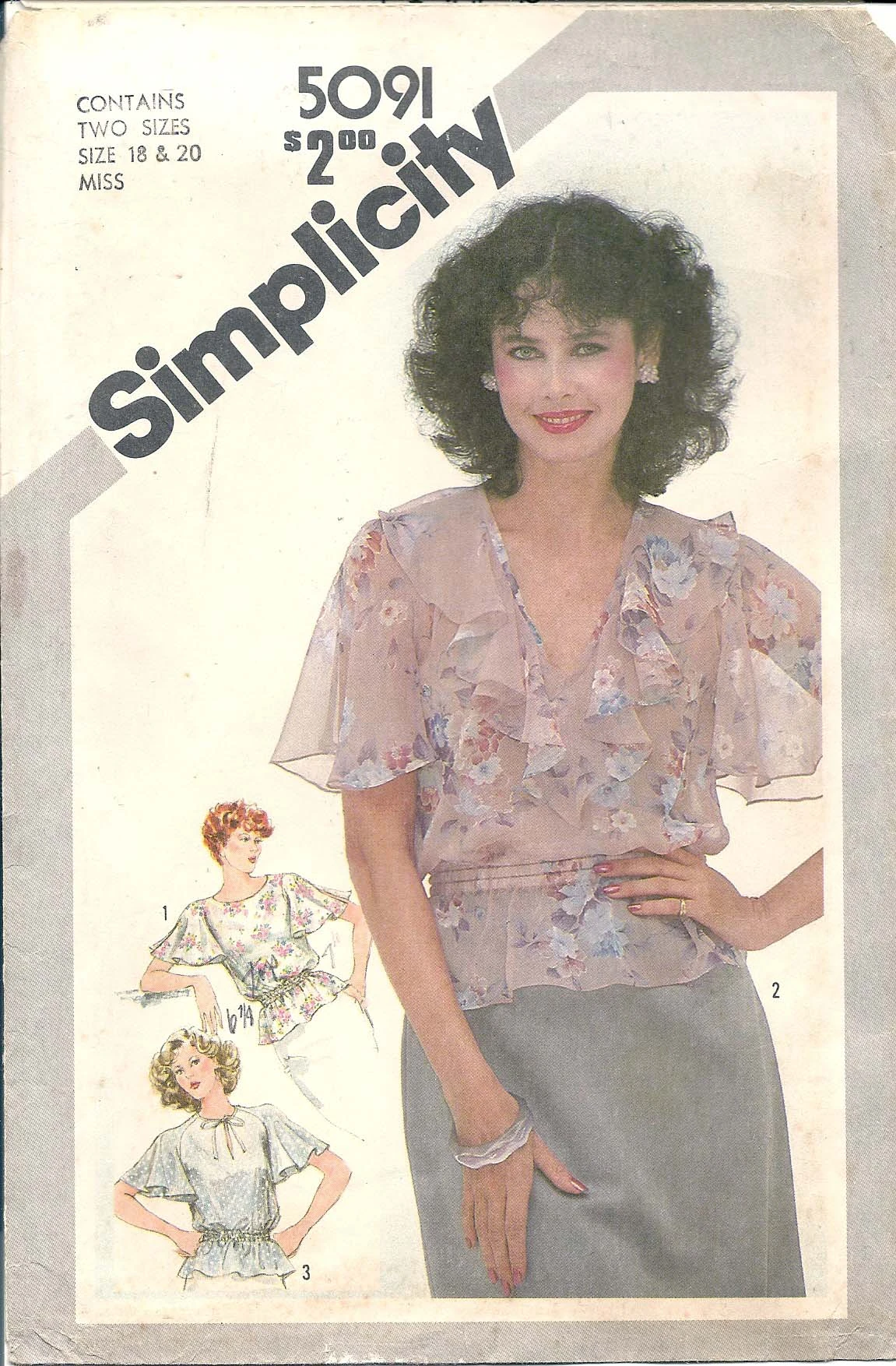 Simplicity 5091 | Vintage Sewing Patterns | Fandom