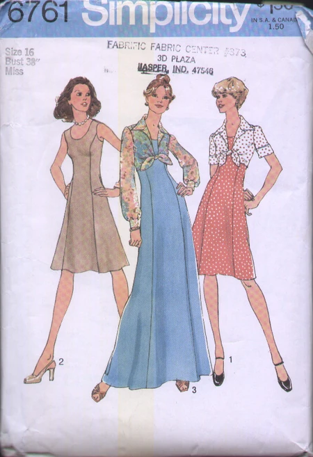 Simplicity 6761 | Vintage Sewing Patterns | Fandom