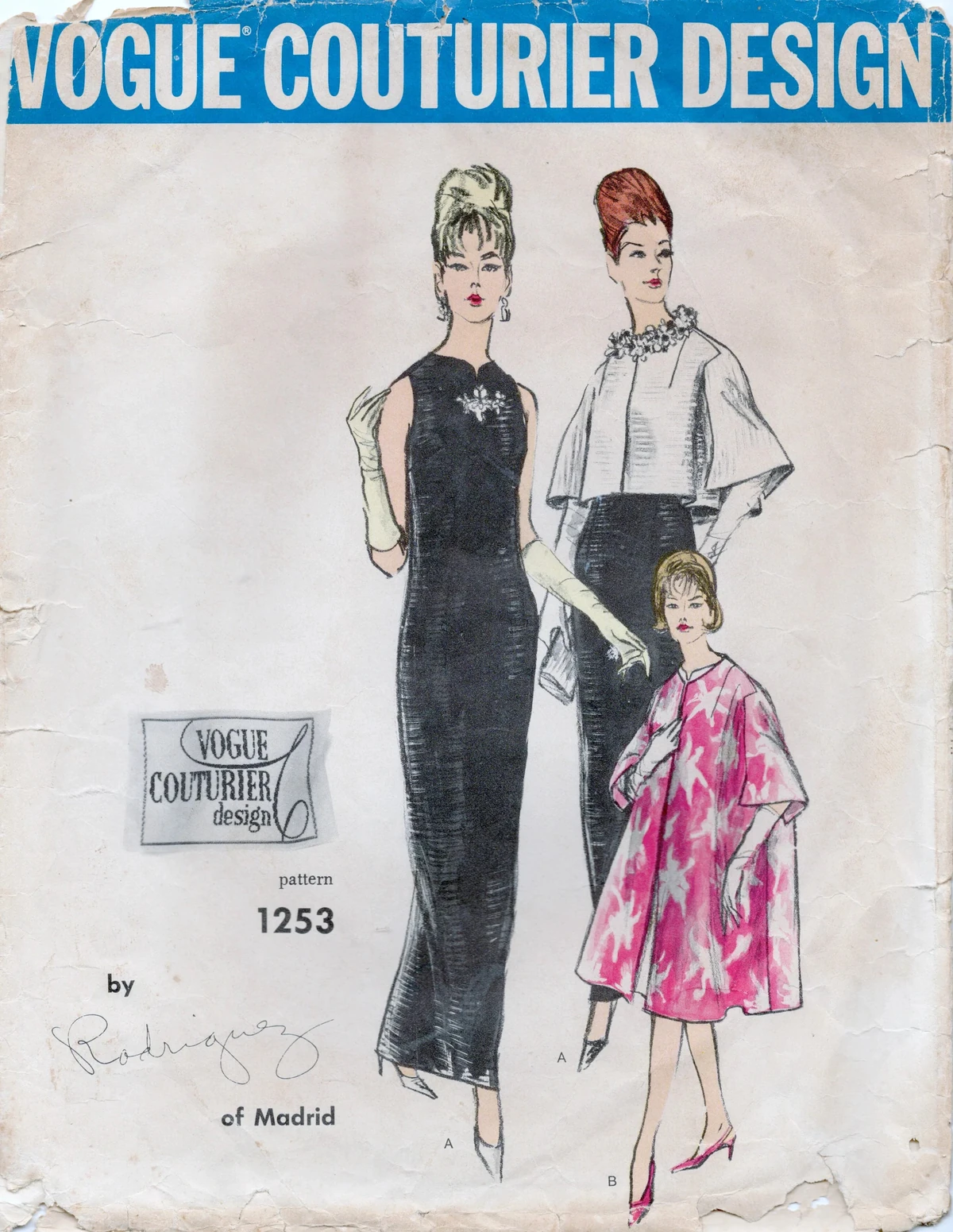 Vogue 1253 C | Vintage Sewing Patterns | Fandom