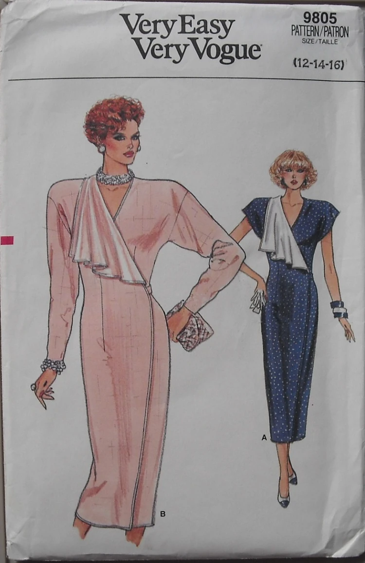 Vogue 9805 A | Vintage Sewing Patterns | Fandom