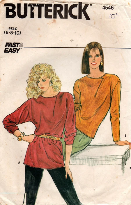 Butterick 4546 B | Vintage Sewing Patterns | Fandom