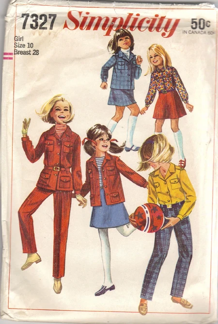 Simplicity 7327 A | Vintage Sewing Patterns | Fandom