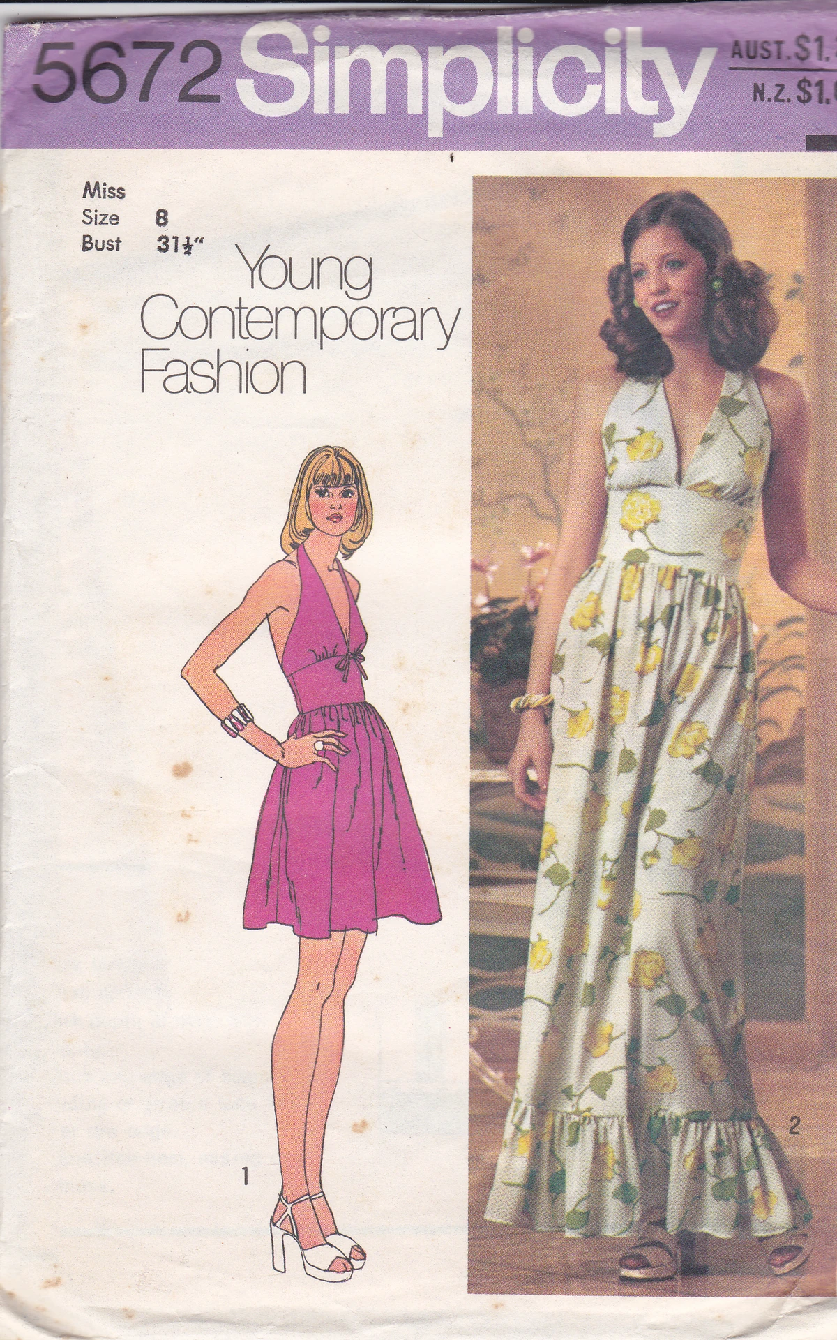 Simplicity 5672 | Vintage Sewing Patterns | Fandom