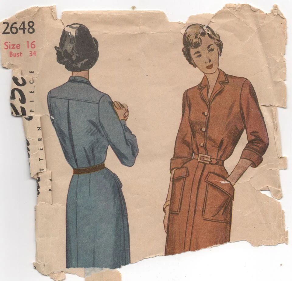 Simplicity 2648 A | Vintage Sewing Patterns | Fandom