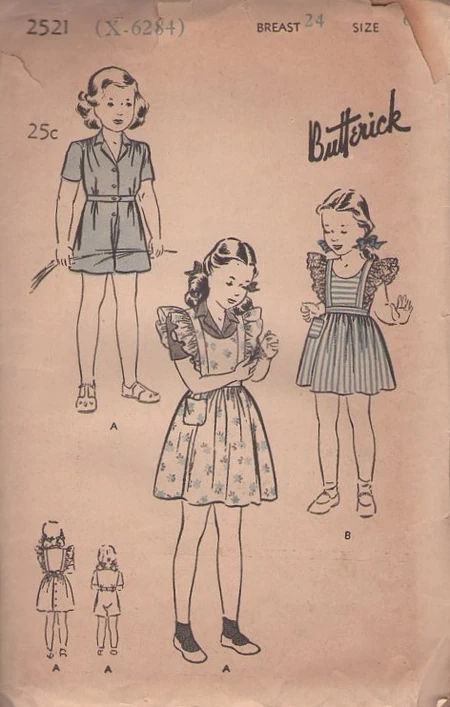 Butterick 2521 | Vintage Sewing Patterns | Fandom