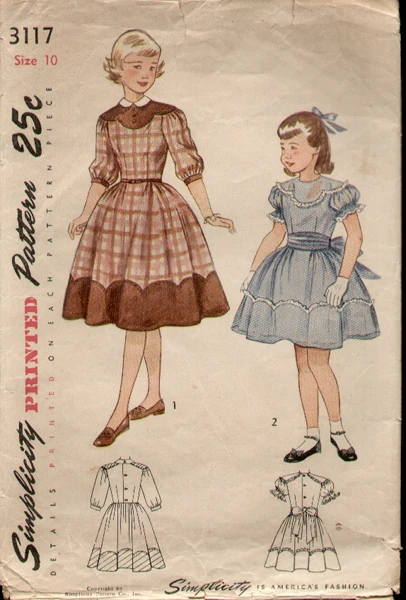 Simplicity 3117 | Vintage Sewing Patterns | Fandom