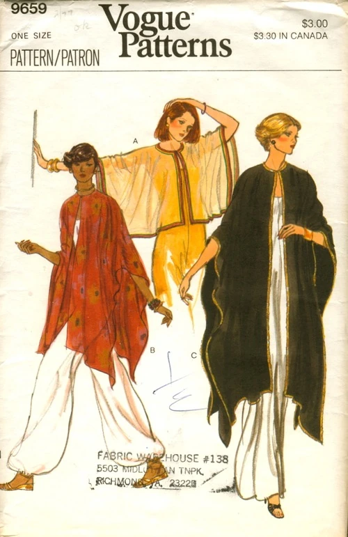 Vogue 9659 | Vintage Sewing Patterns | Fandom