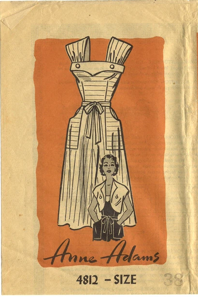 Anne Adams 4812 A | Vintage Sewing Patterns | Fandom